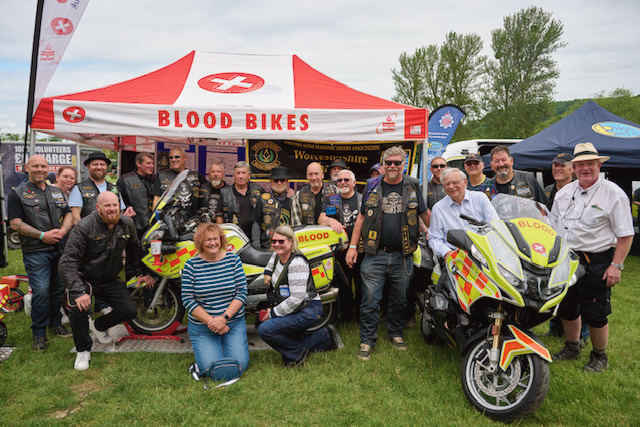 Worcestershire Freemasons Support Local Blood Bikers | UGLE